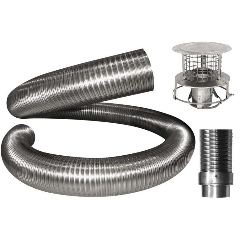 Chimney Flue Liner Kit 904 Grade Complete Kit - Castfireplaces