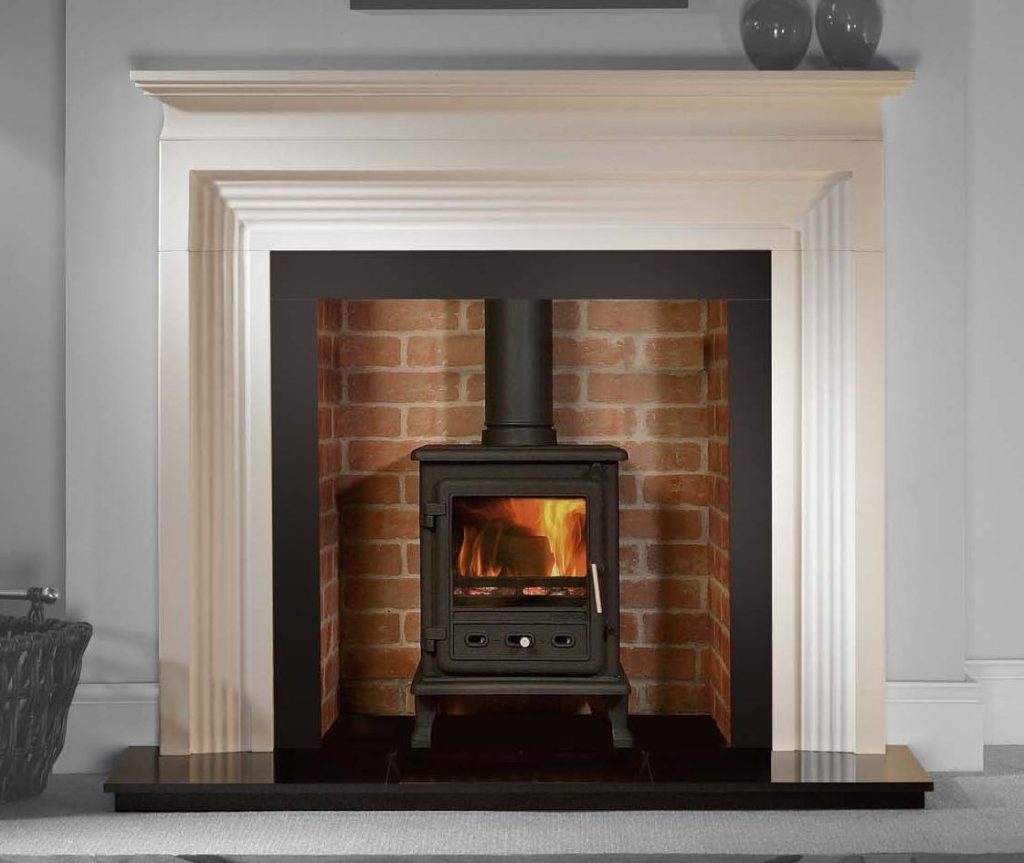 Rustic Brick Chamber - Castfireplaces