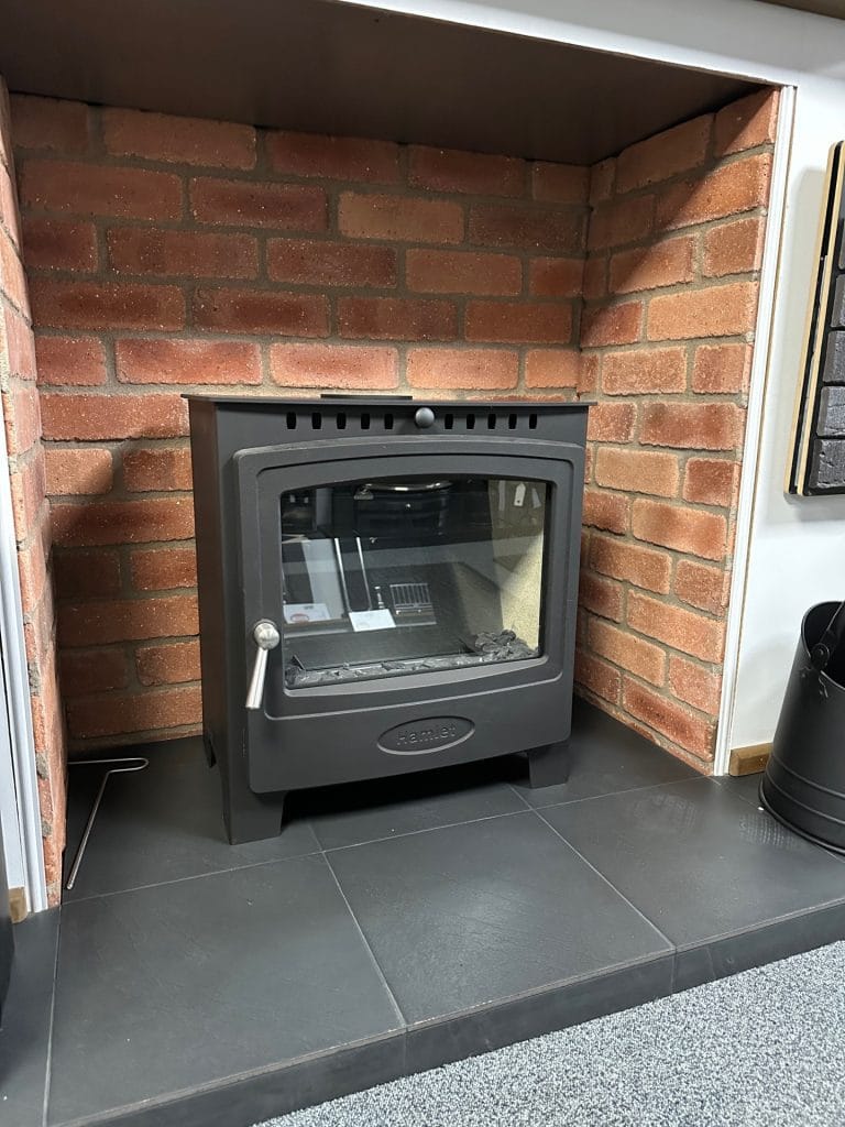 Hamlet Solution 5 Wide Bio-Ethanol Stove - Castfireplaces